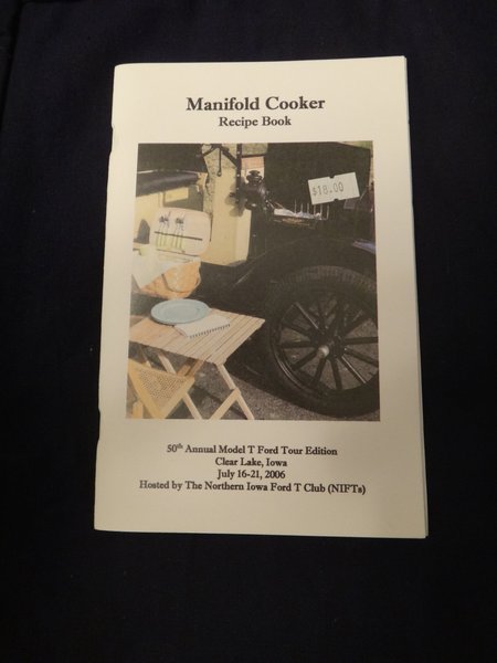 Manifold Cooker Recipe Book – Model T Ford Club International
