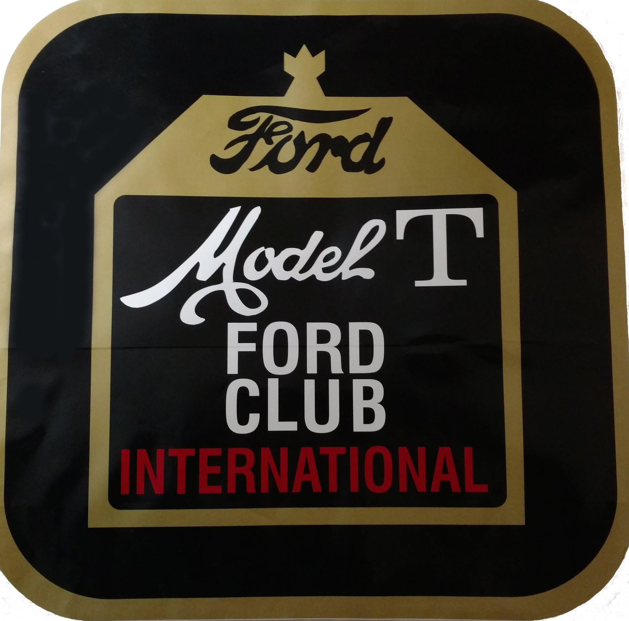 Trailer decal-Large – Model T Ford Club International